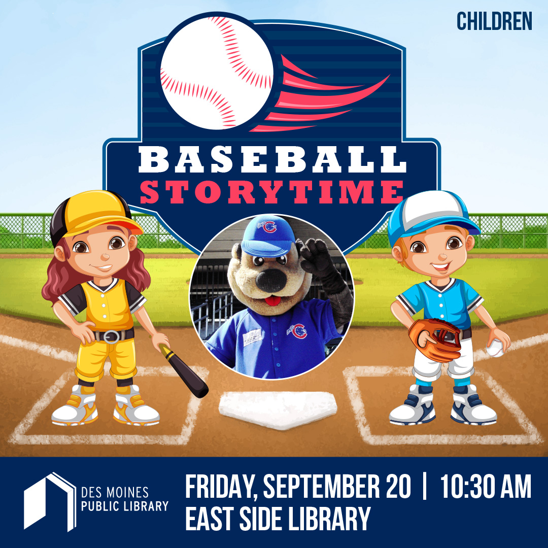 Baseball Storytime @ Savage Softball Fields | Des Moines Public Library